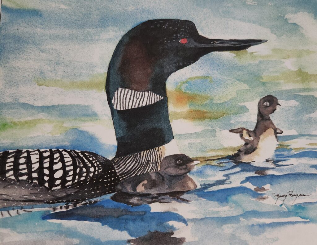 Nancy Bergman | Paintings, Collage, and Prints - The Meander Art Crawl